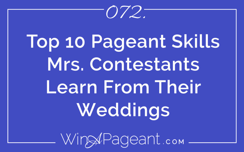 18: Write Your On-Stage Introduction - Win A Pageant