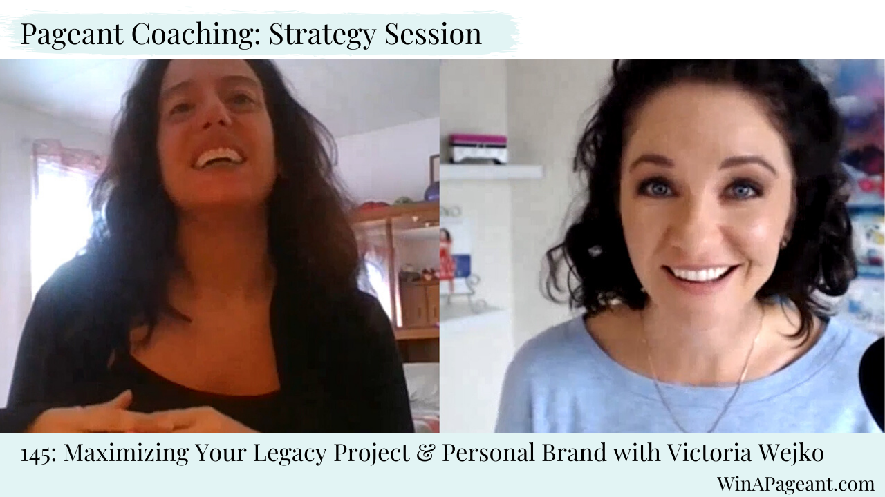 145: Maximizing Your Legacy Project & Personal Brand with Victoria ...