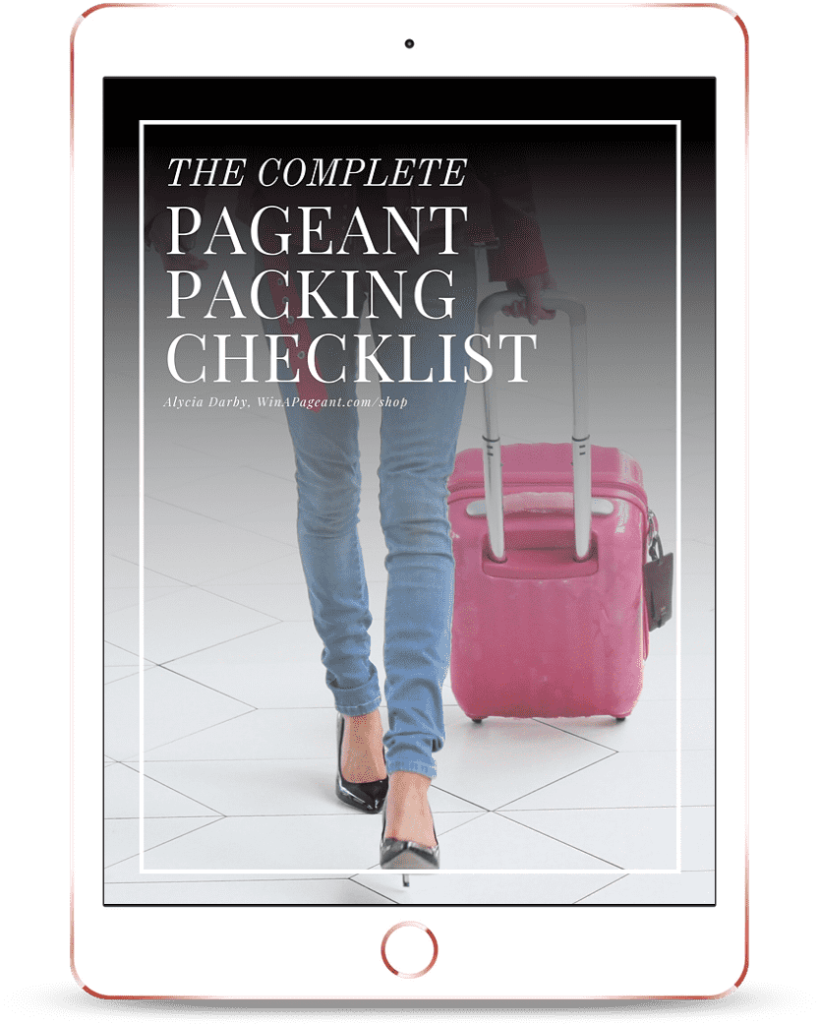 The Complete Pageant Packing Checklist - Win A Pageant